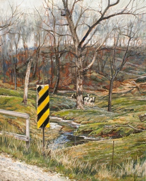 Sunny Beach Farm Studios - Cow Art Equine Artist Larry Schultz of ...