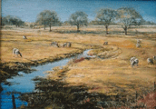 Sunny Beach Farm Studios - Cow Art Equine Artist Larry Schultz of ...