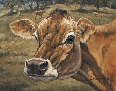 Sunny Beach Farm Studios - Cow Art Equine Artist Larry Schultz of ...