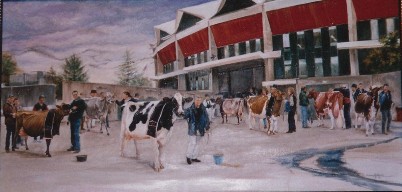Sunny Beach Farm Studios - Cow Art Equine Artist Larry Schultz of ...