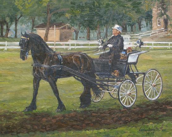 Sunny Beach Farm Studios - Cow Art Equine Artist Larry Schultz of ...