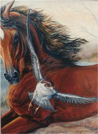 Sunny Beach Farm Studios - Cow Art Equine Artist Larry Schultz of ...