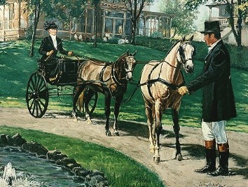 Sunny Beach Farm Studios - Cow Art Equine Artist Larry Schultz of ...