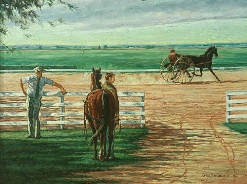 Sunny Beach Farm Studios - Cow Art Equine Artist Larry Schultz of ...