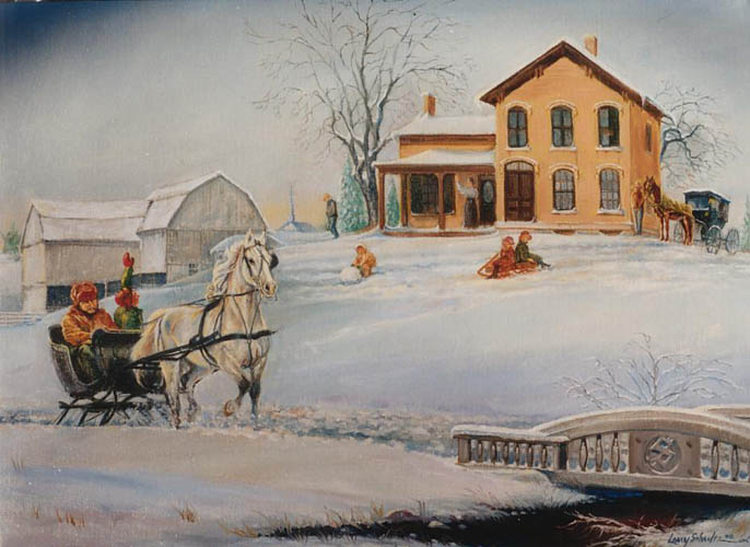 Sunny Beach Farm Studios - Cow Art Equine Artist Larry Schultz of ...
