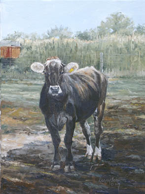 Sunny Beach Farm Studios - Cow Art Equine Artist Larry Schultz of ...