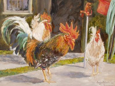 Sunny Beach Farm Studios - Cow Art Equine Artist Larry Schultz of ...