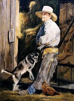 Sunny Beach Farm Studios - Cow Art Equine Artist Larry Schultz of ...